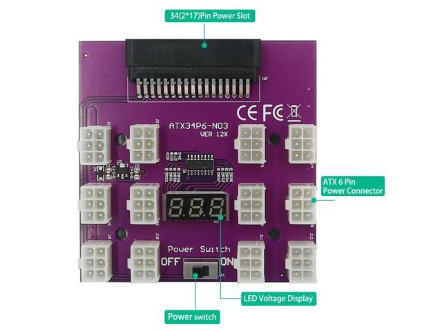 Click here for GPU PSU Power Supply Breakout Board With 12PCS ATX... prices