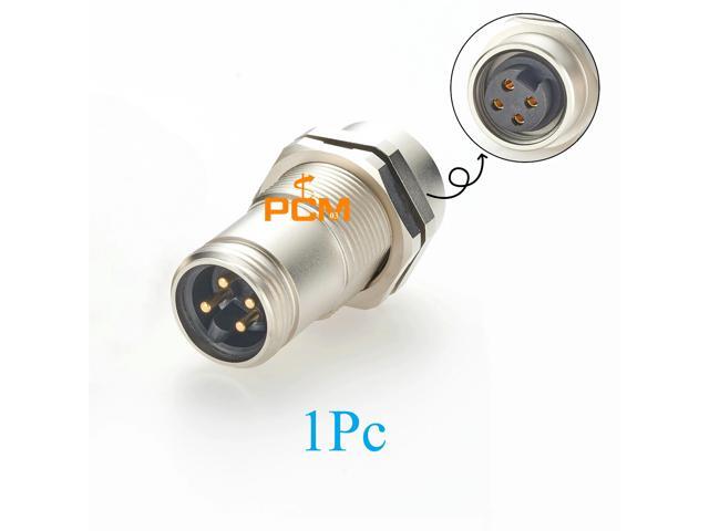 Click here for Shielded 7/8 4 Pin Feedthrough Circular Connector... prices