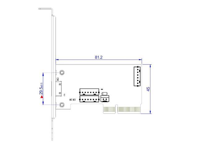 Click here for Pcie4.0 X4 To SFF-8611/8612 Adapter Card Pcie X4 4... prices