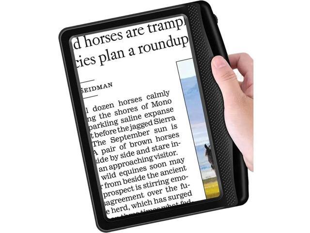 Click here for Handheld Magnifier 5X Full Page Magnifying Glass... prices