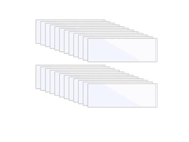 Click here for Clear Reusable Nameplate Pocket Self-Adhesive Desk... prices