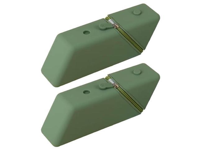 Click here for Silicone Pencil Case Gradient Rectangular 2Pc Larg... prices
