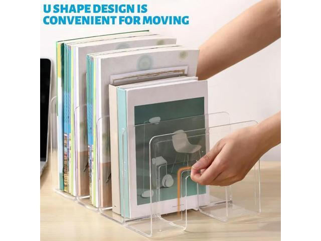 Click here for PVC Multi-Compartment Transparent Book Stand-Deskt... prices