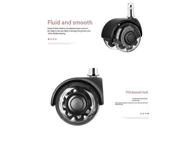 Click here for Office Chair Wheels Replacement 5 Pieces 2 Inch Po... prices