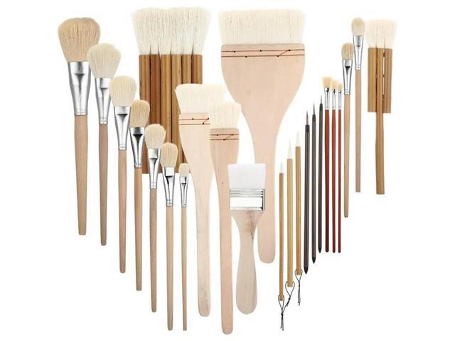 Click here for For Pottery Brushes(24 Pcs) For Glazing- Wool Soft... prices
