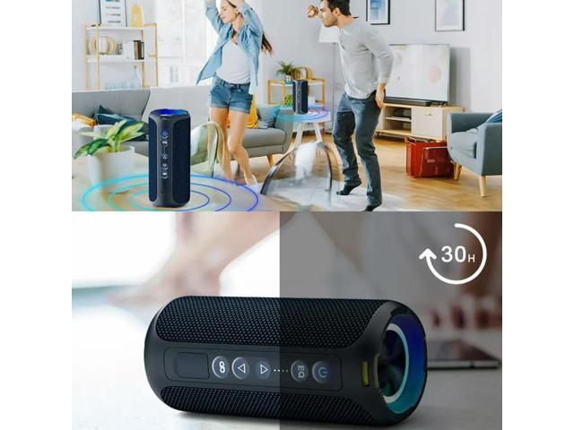 Click here for X8 Pro Waterproof Bluetooth Speaker  RGB Light Eff... prices