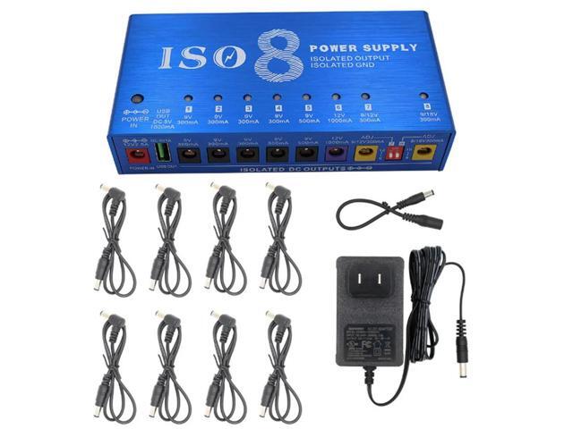 Click here for For Multi-Effect Guitar Pedal Power Supply ISO-8 8... prices