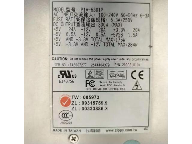 Click here for 300W 1U Power Supply P1A-6301P prices
