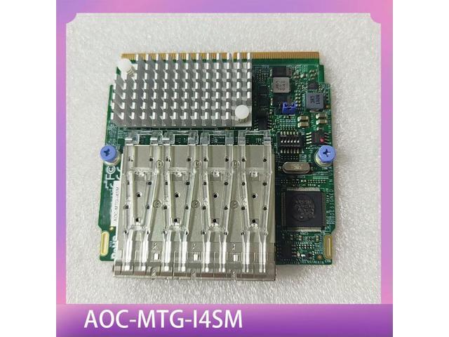 Click here for four port 10G fiber optic network card AOC-MTG-i4S... prices