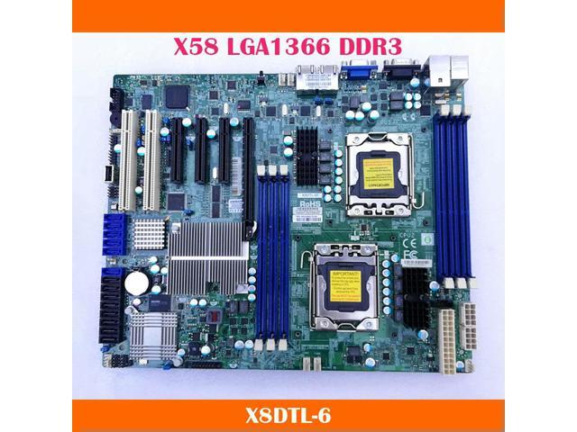Click here for Server Motherboard X8DTL-6 X58 LGA1366 DDR3 Works... prices