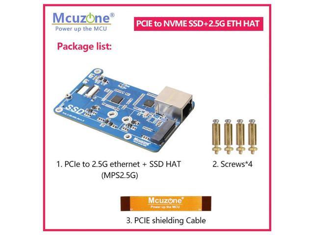 Click here for (MPS2.5G)Raspberry Pi 5 PCIE to NVME SSD+2.5G ETH... prices