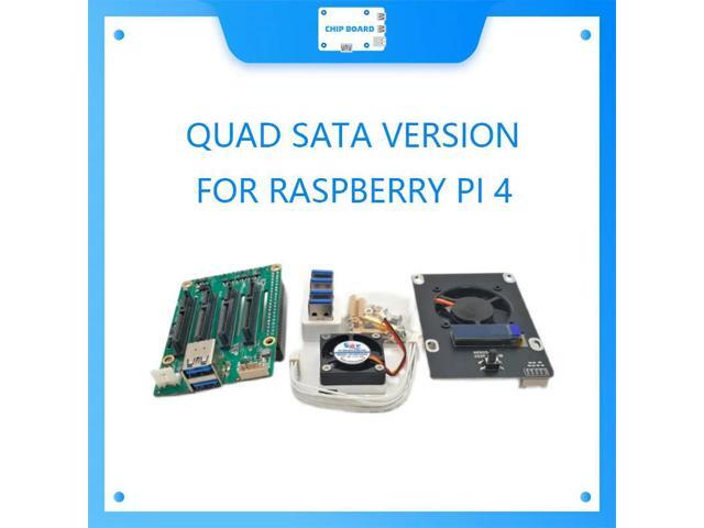 Click here for DUAL/QUAD SATA HAT FOR RASPBERRY PI 4 OR RASPBERRY... prices