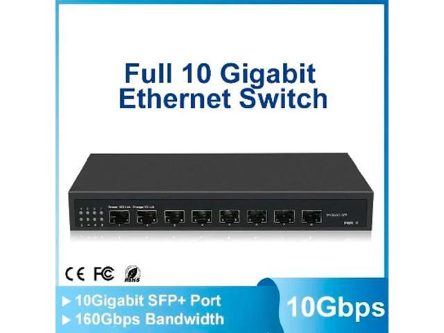 Click here for ZJ 8 * 10G SFP+ Switch Desktop Unmanaged Ethernet... prices