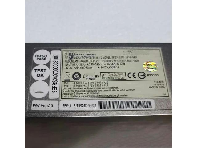 Click here for For Fortinet Fortigate 1000c 400w AC Power Supply... prices