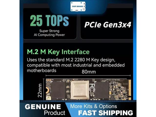 Click here for Radxa AICore DX-M1 M.2 AI Accelerator Module for C... prices