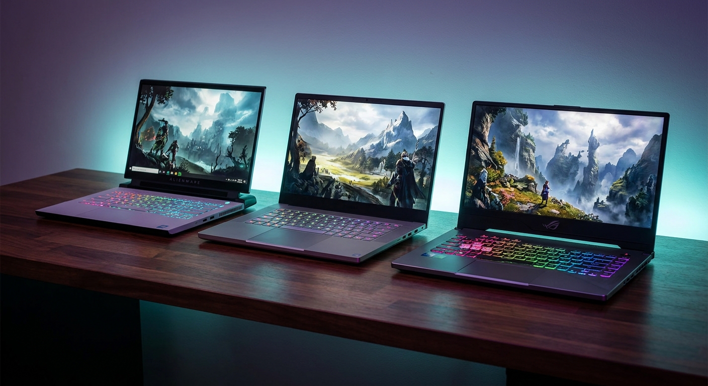Top 3 Gaming Laptops 2026: RTX 5060 Head-to-Head