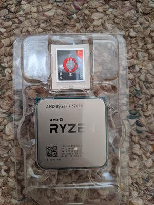 AMD Ryzen 7 5700G - Ryzen 7 5000 G-Series Cezanne (Zen 3) 8 AMD Ryzen 7 5700G - Ryzen 7 5000 G-Series Cezanne (Zen 3) 8