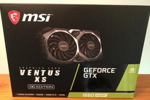 MSI Ventus GeForce GTX 1660 SUPER Video Card GTX 1660 SUPER MSI Ventus GeForce GTX 1660 SUPER Video Card GTX 1660 SUPER
