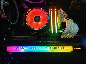 EVGA GeForce RTX 3070 Ti FTW3 ULTRA GAMING Video Card, 08G EVGA GeForce RTX 3070 Ti FTW3 ULTRA GAMING Video Card, 08G