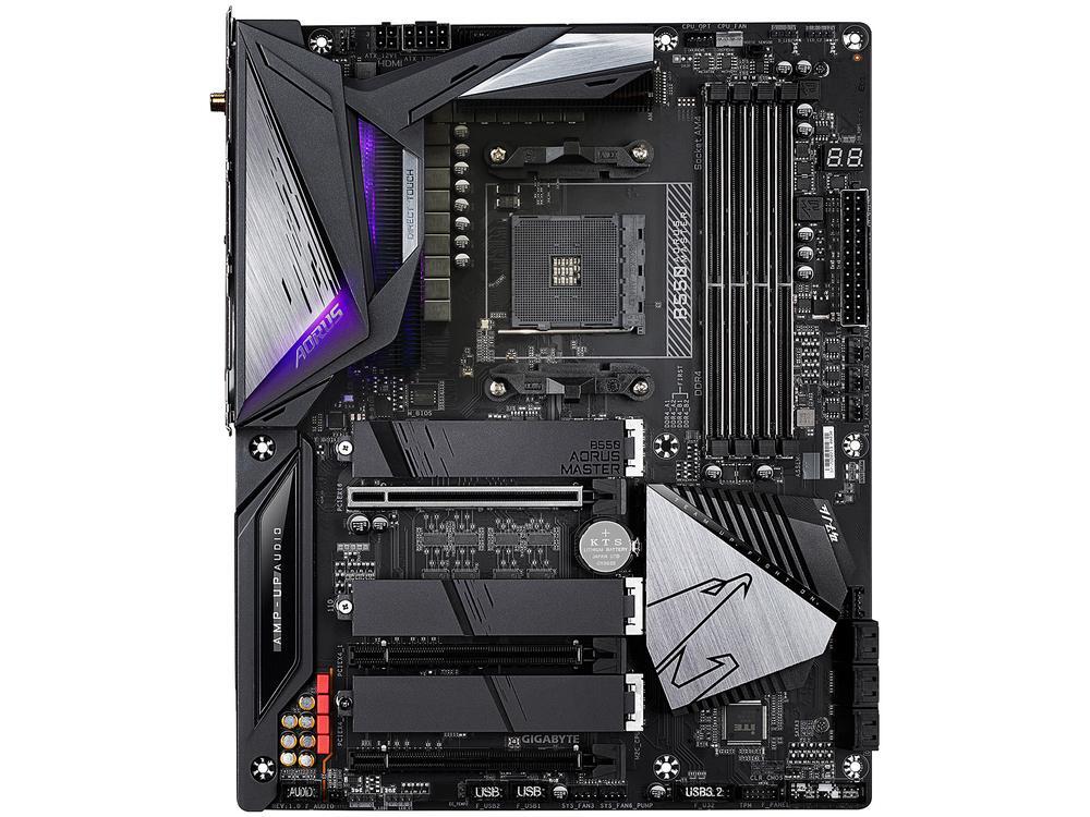 GIGABYTE B550 AORUS MASTER AM4 AMD B550 ATX Motherboard With Triple M 2