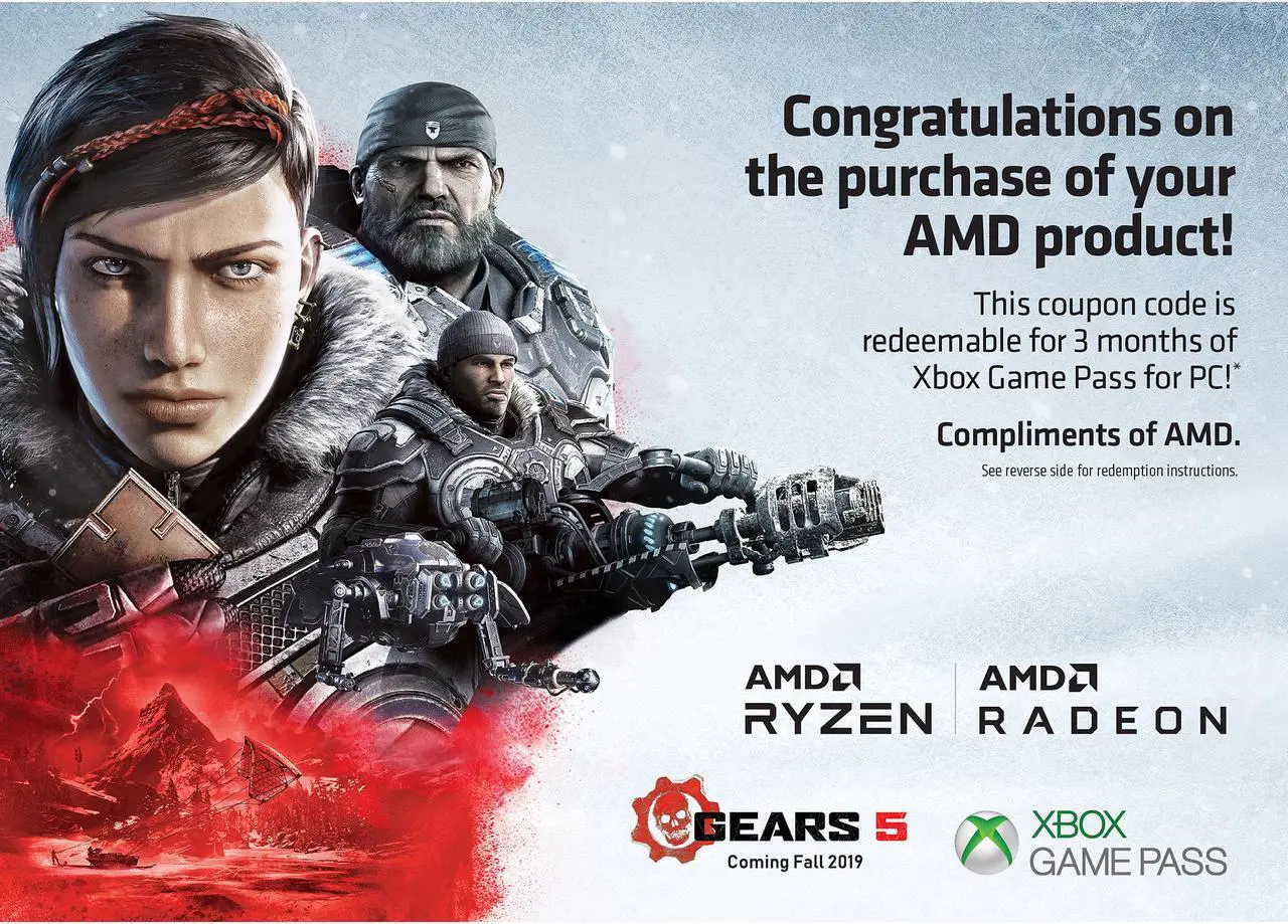 AMD Xbox Game Pass Gift - Newegg.com