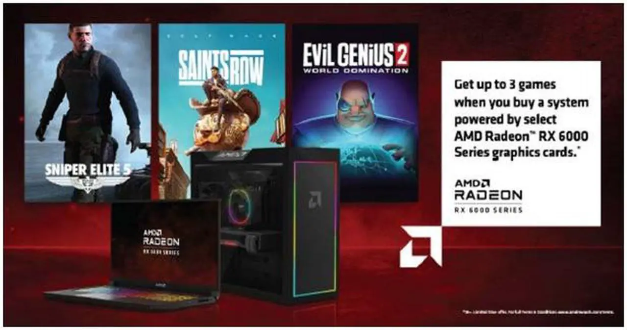 AMD Gift - AMD Radeon Raise the Game Fully Loaded - Newegg.com