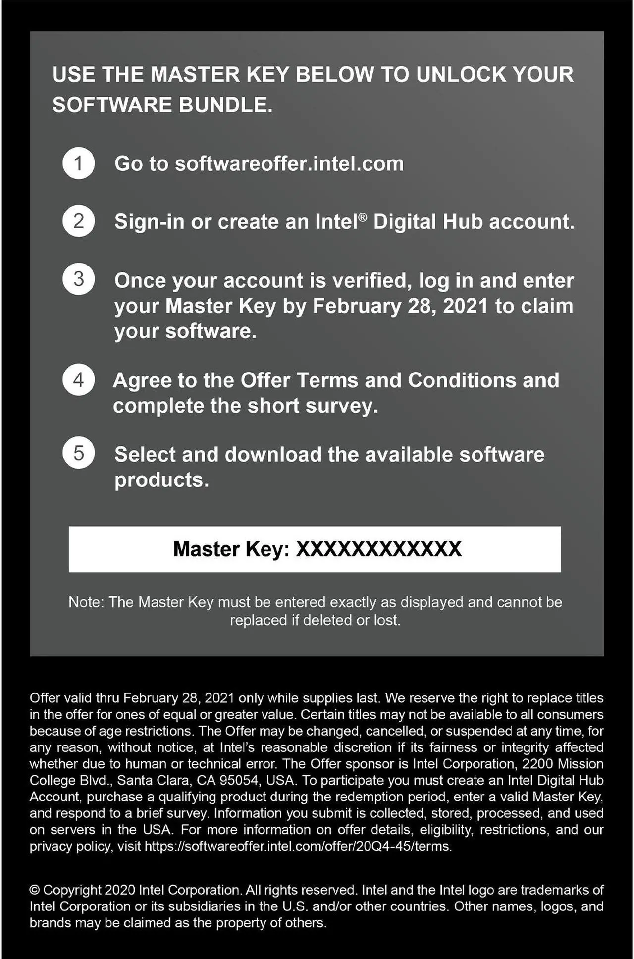 Intel Gift - Crysis Remastered Game Bundle, Redemption Expires: 03/30 ...