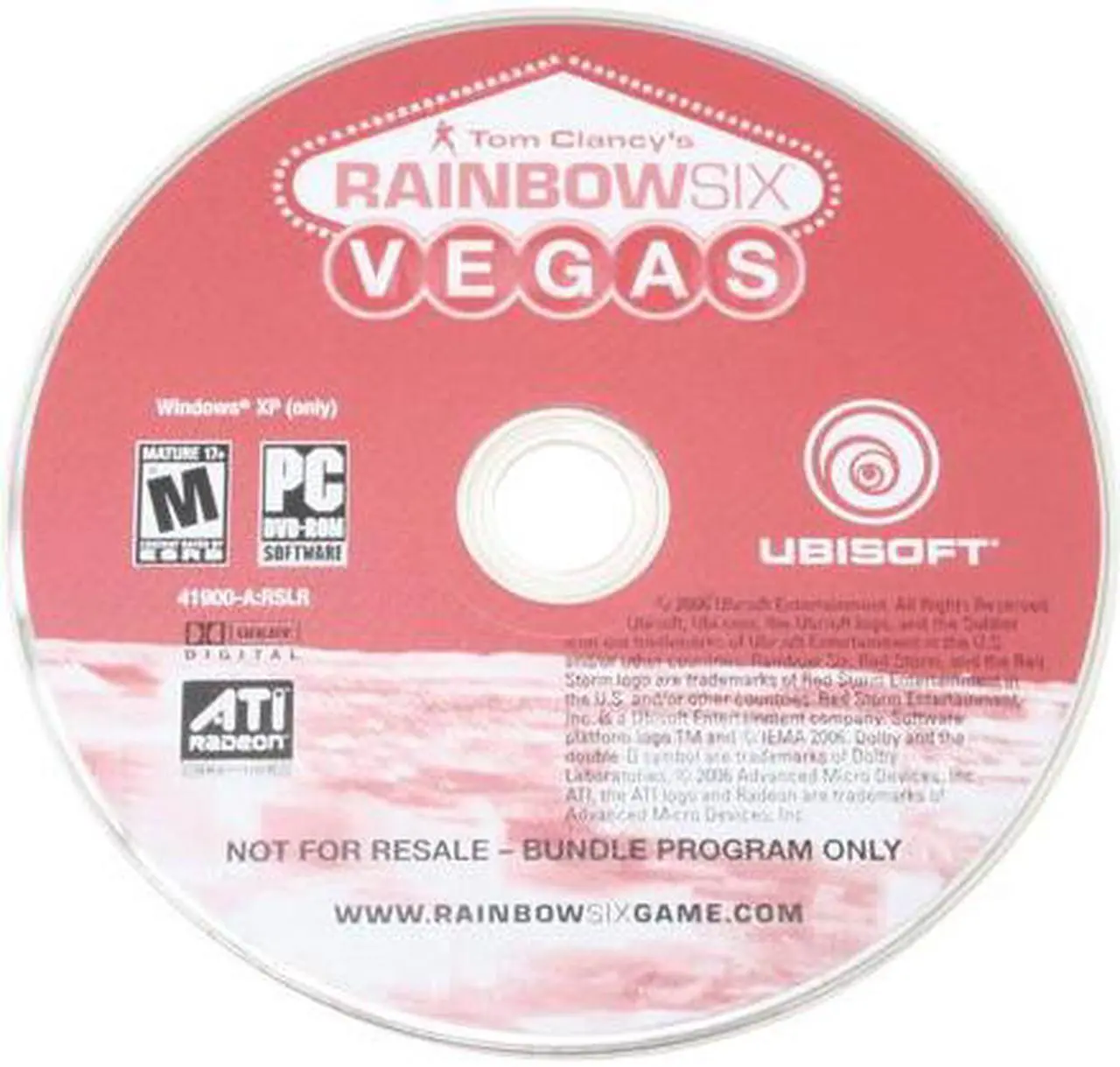 UBISOFT Gift - PC Game Soft Rainbow Six:Vegas - Newegg.com