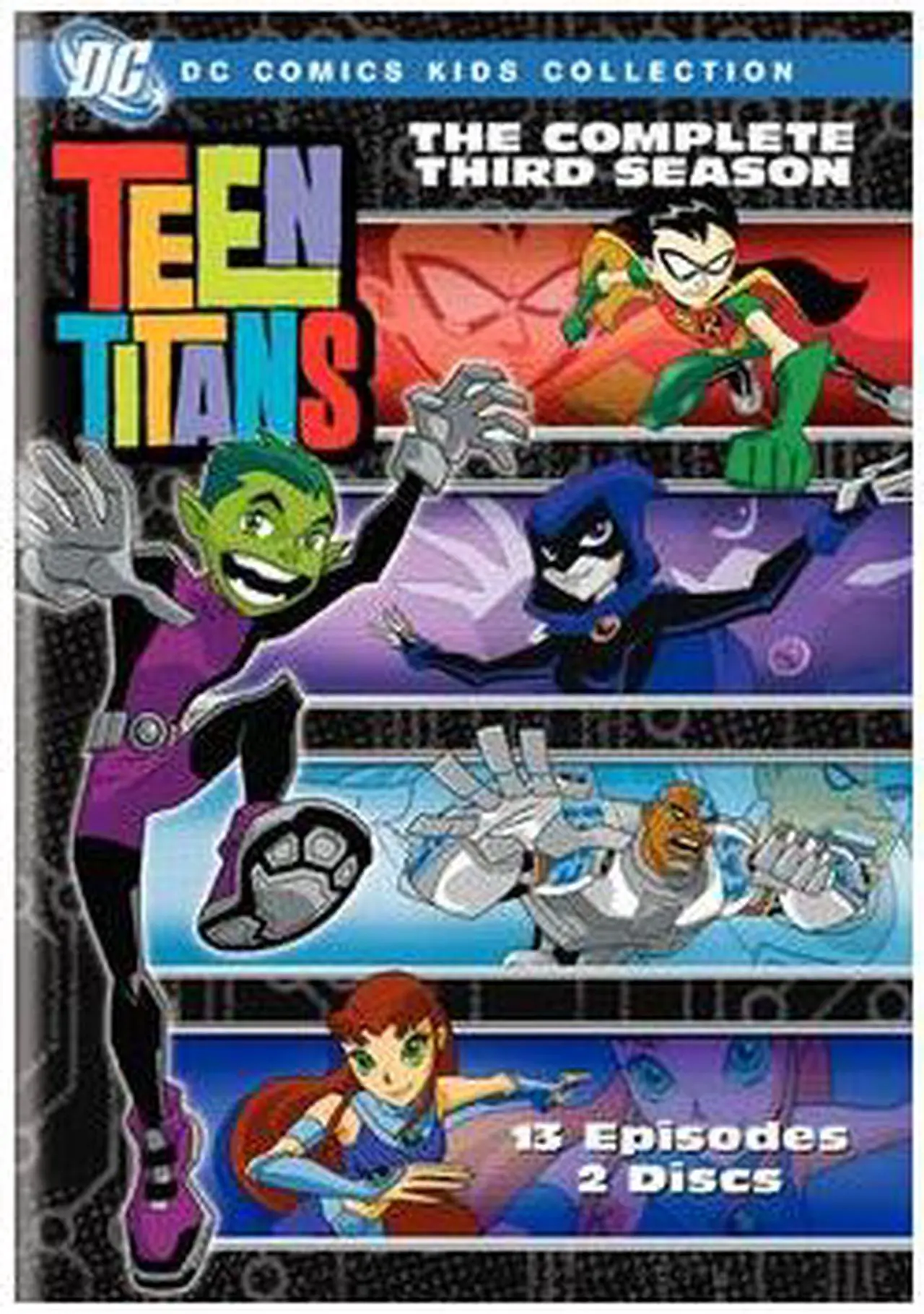 STUDIO DISTRIBUTION SERVI TEEN TITANS-COMPLETE 3RD SEASON (DVD/P&S-1.33 ...