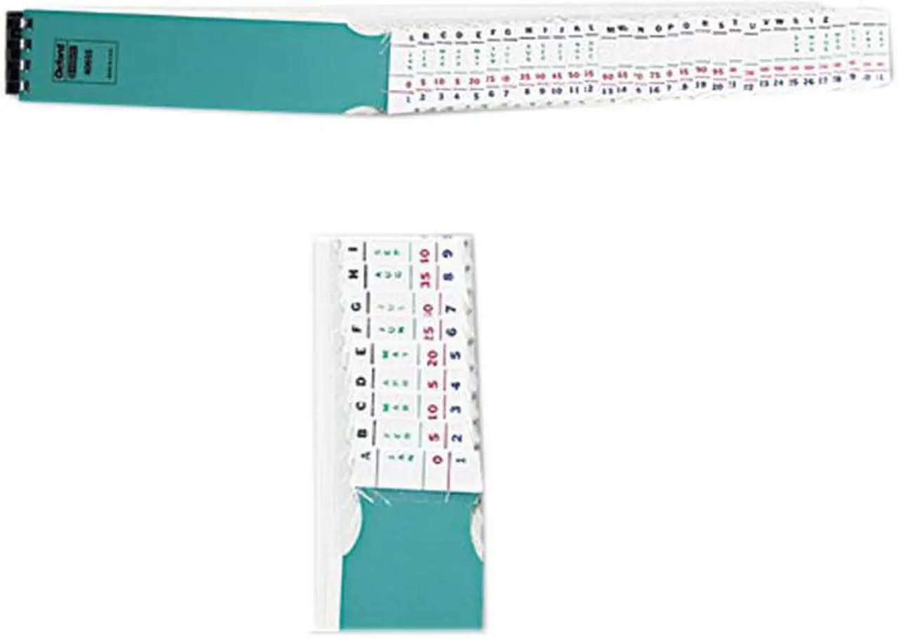 Tops Pendaflex 40655 Sorter A-Z/1-31/Jan-Dec/Sun-Sat/0-2000 Index ...