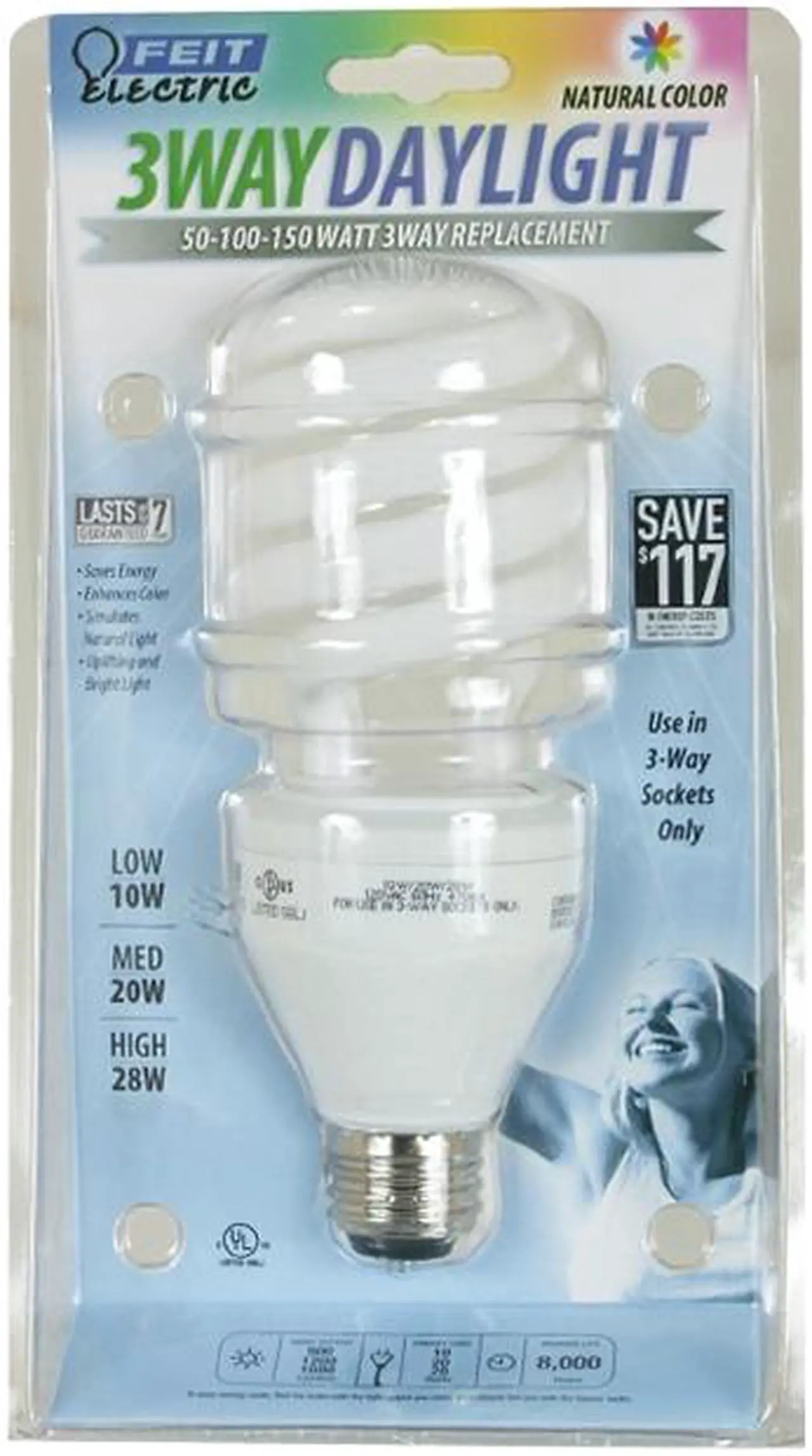 Feit Electric BPESL50/150T/D 10, 20 & 28 Watt Daylight Compact ...