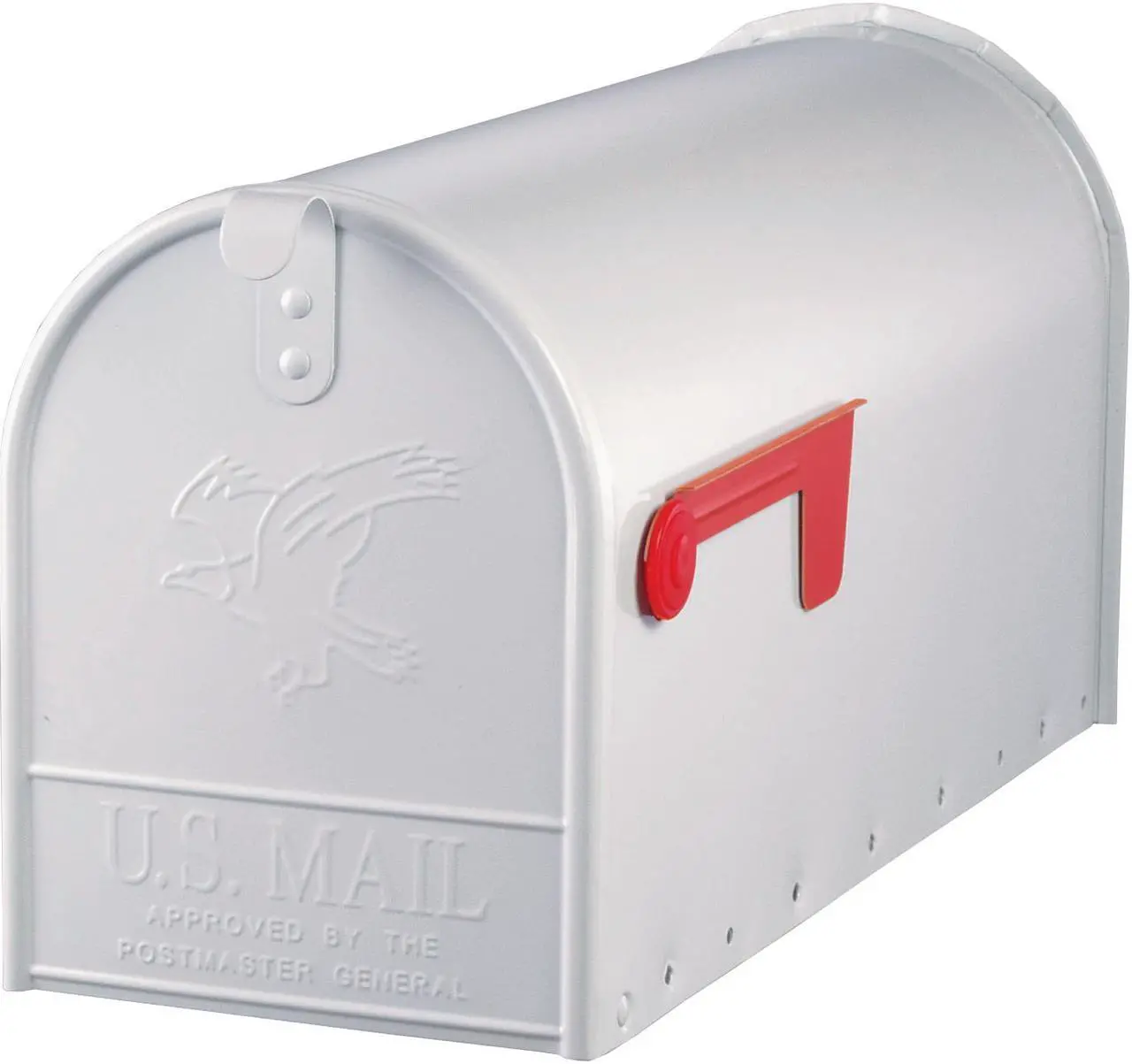 Solar Group E16W Large White Rural Size Mailbox - Newegg.com