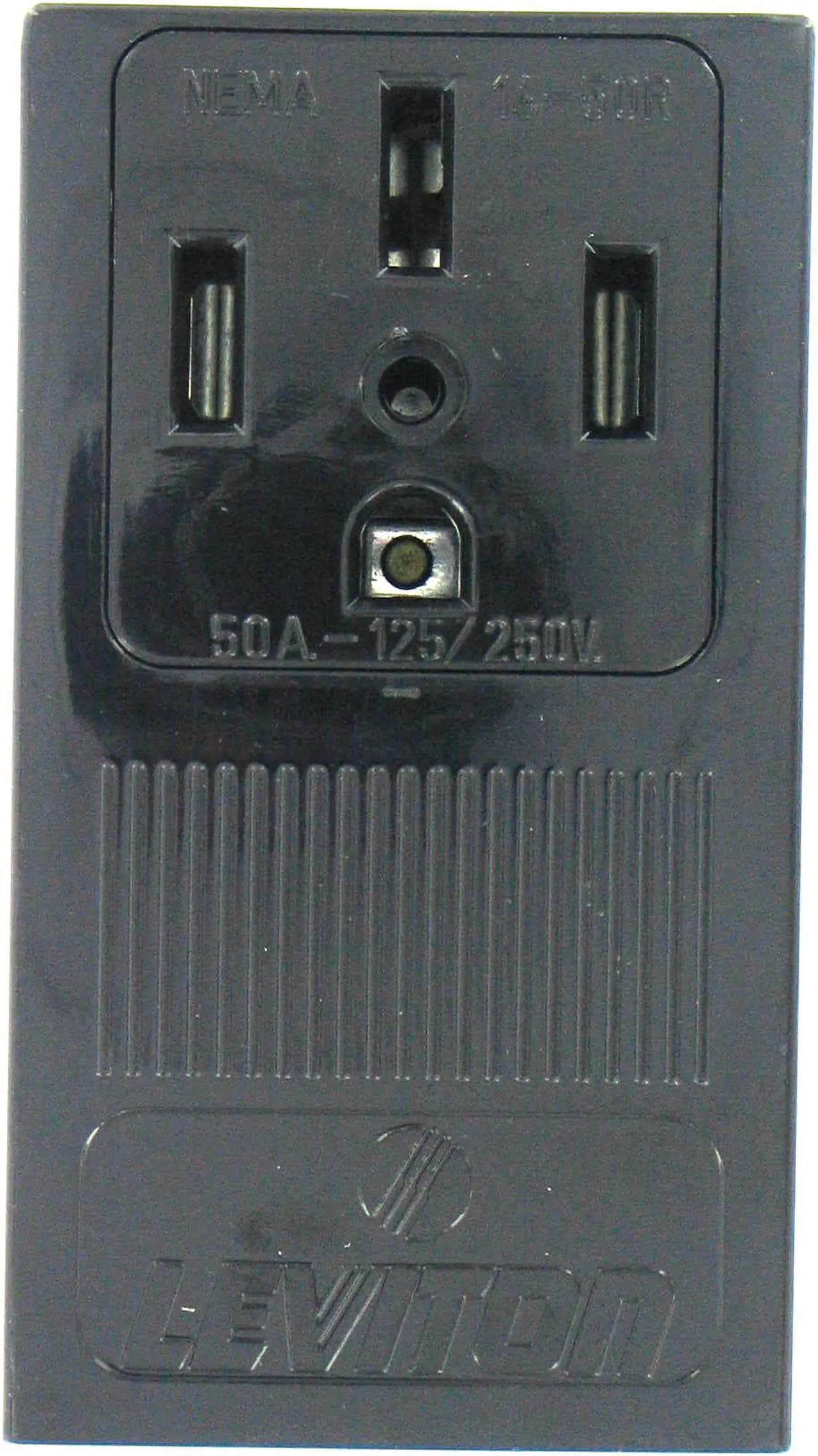 Leviton 061-55050 Industrial Grade Straight Blade Surface Mount ...