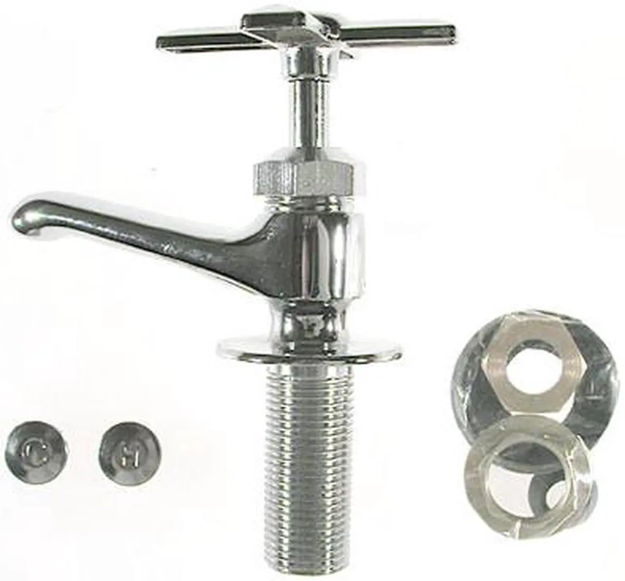 Mueller Industries 120-003 Hot & Cold Single Lavatory Basin Faucet ...