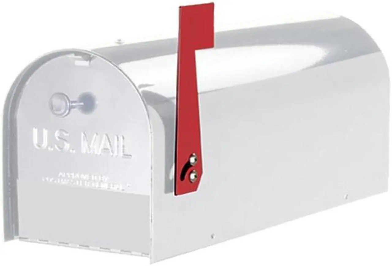 Solar Group TB1W White Tuff Body Mailbox - Newegg.com