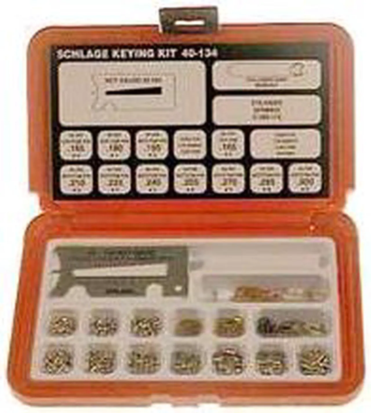 Schlage 40-134 Re-Keying Kit - Plastic Case - Newegg.com