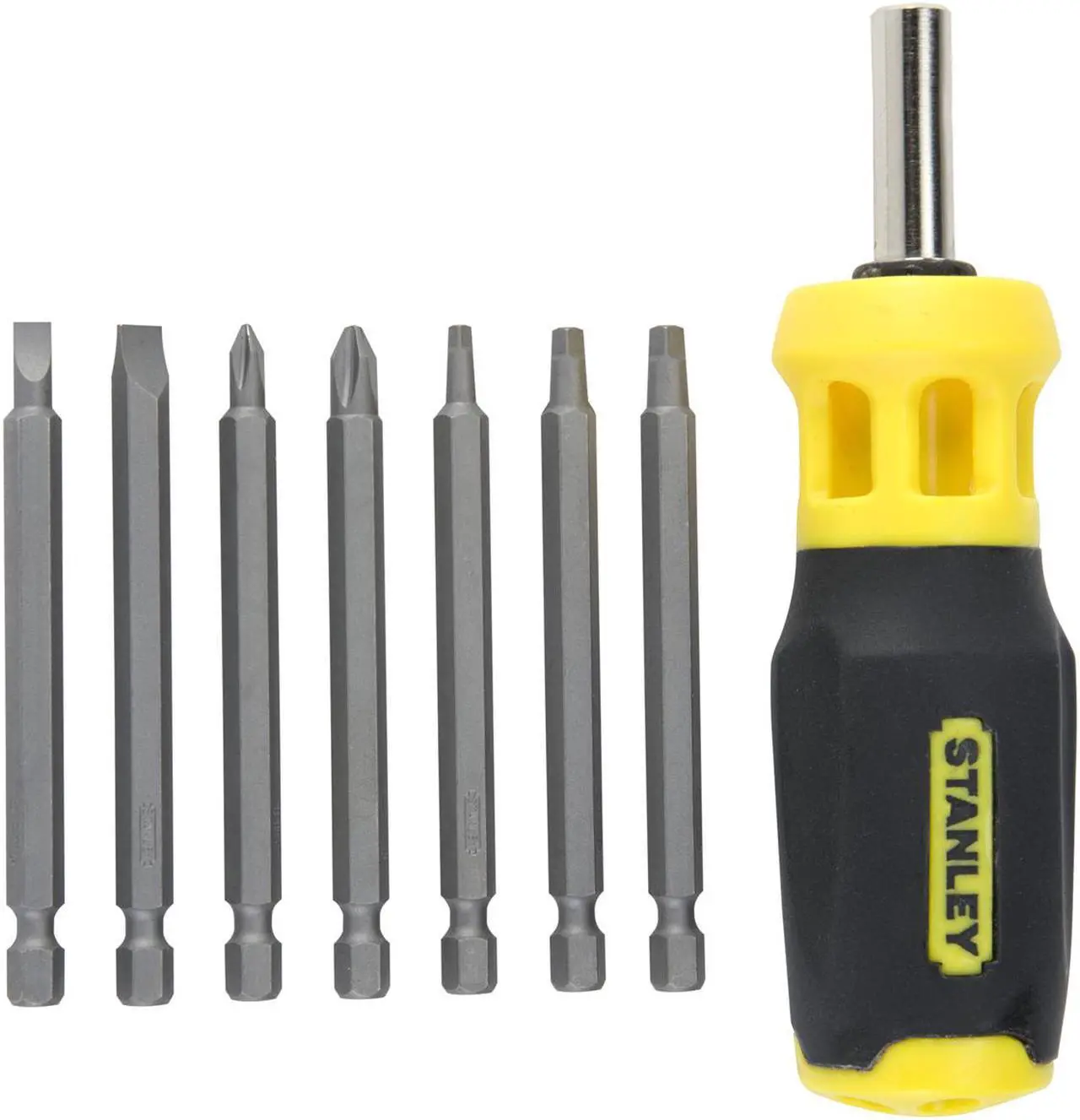 Stanley Hand Tools 69-193 Push-N-Pick™ Multi-Bit Screwdriver - Newegg.com