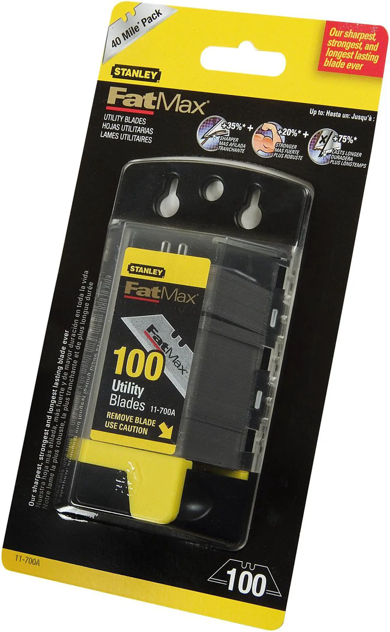 100 Count Stanley® FatMax® Utility Blades - Newegg.com