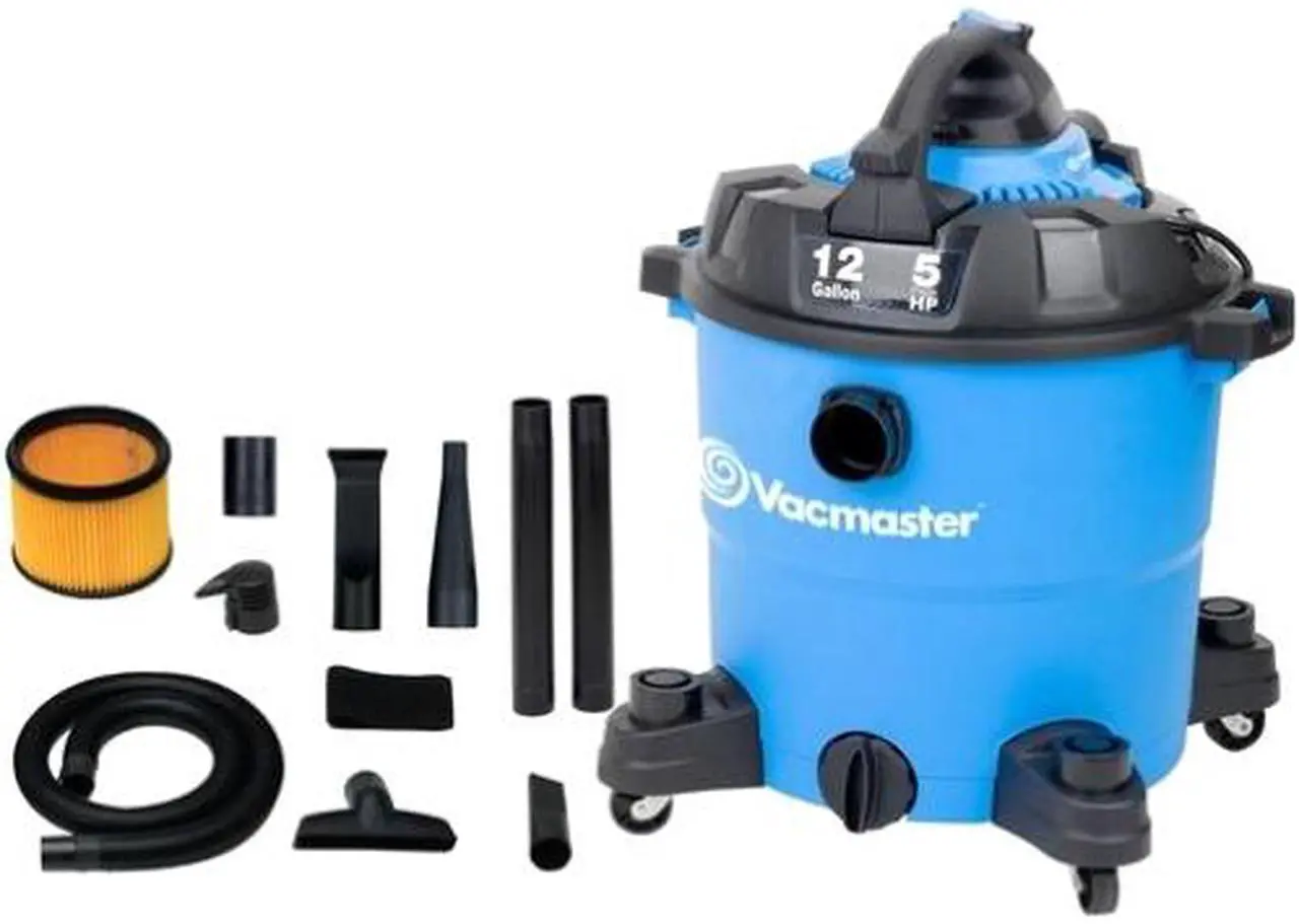 Vacmaster VBV1210 12gal Bagless Canister Vacuum Cleaner - Blue, Black ...