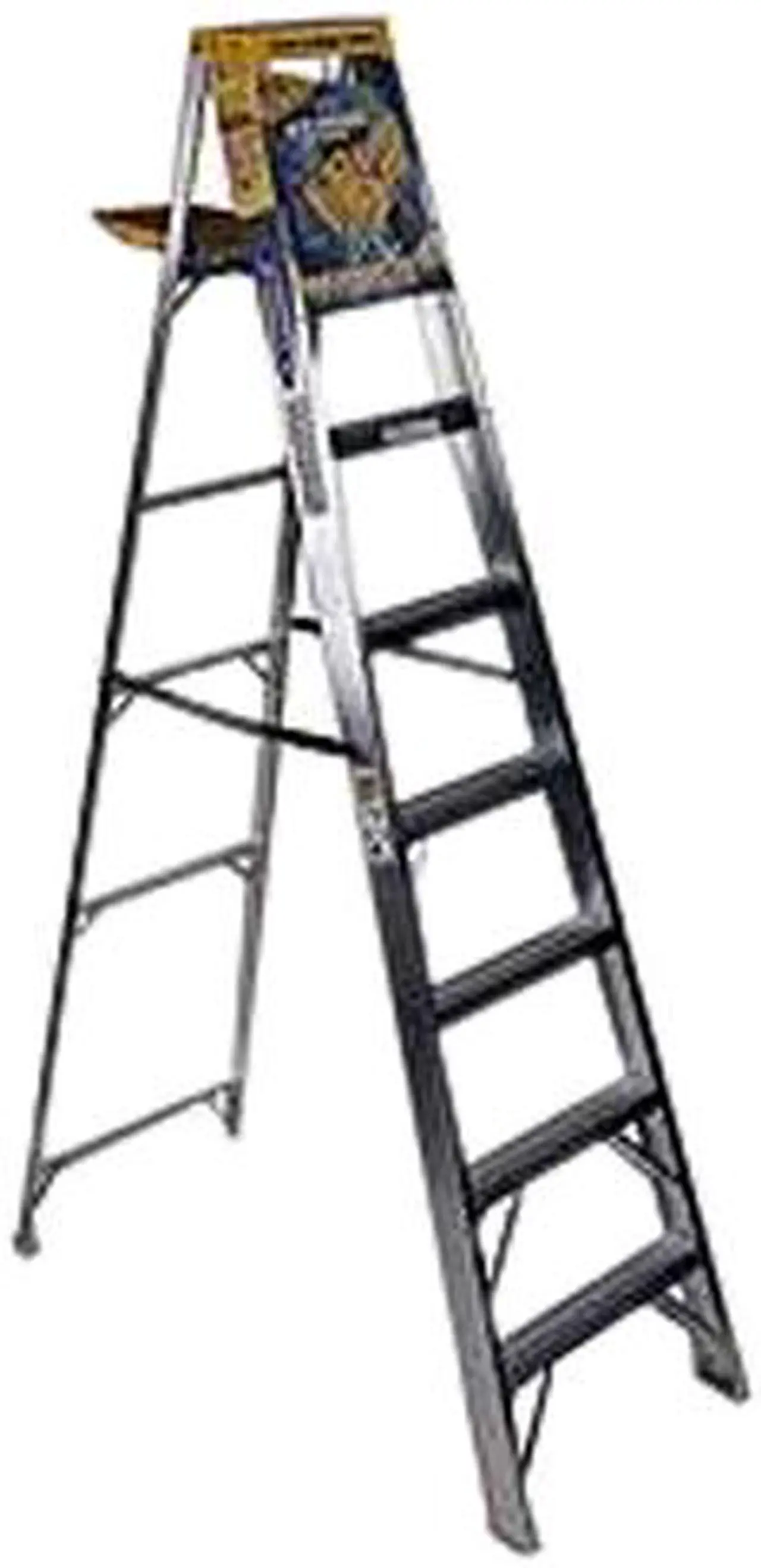 Werner 368 8' Aluminum Step Ladder - Newegg.com
