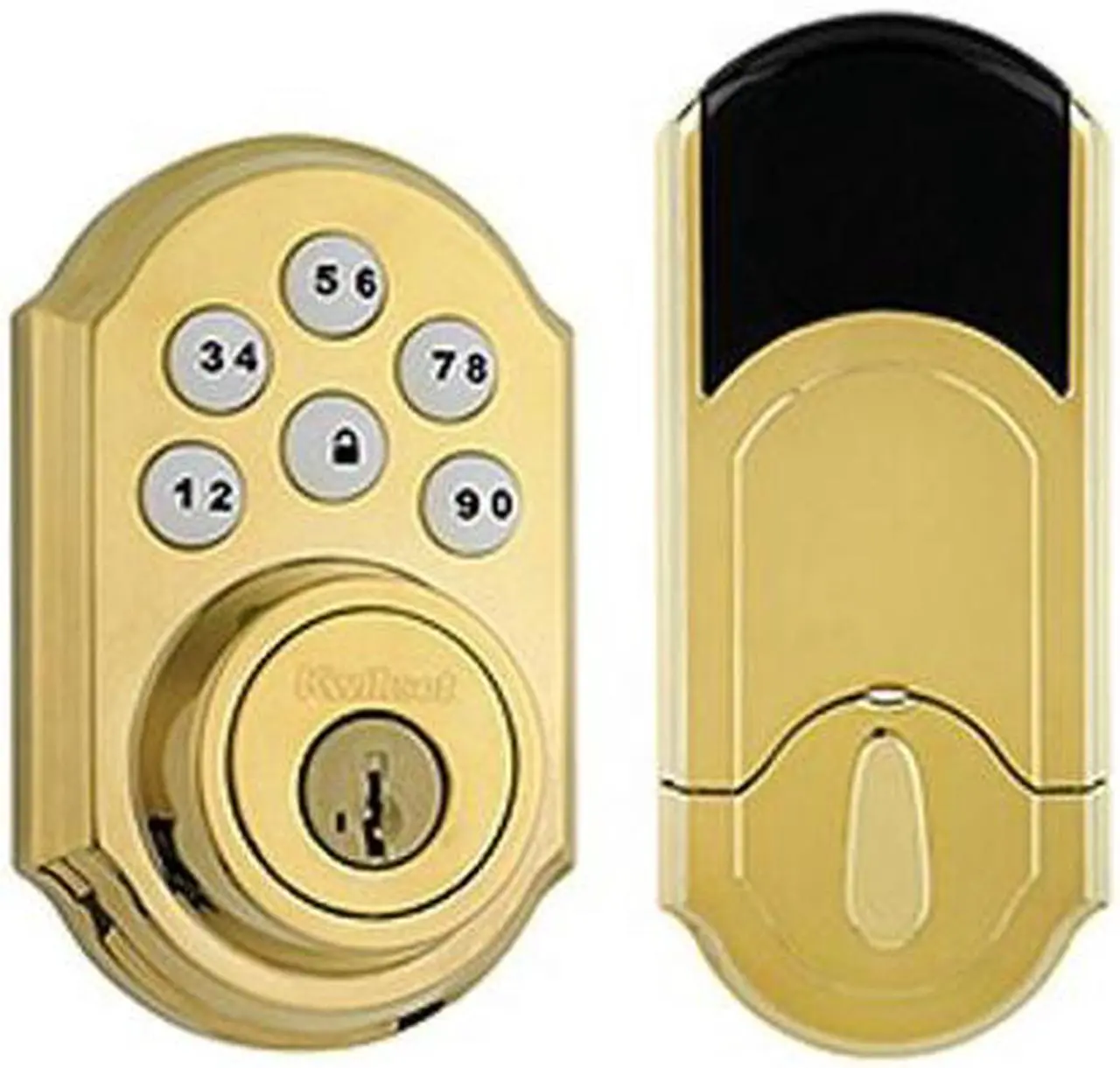 Kwikset SmartCode 910 Traditional Z-Wave Deadbolt. Works w/ Amazon ...