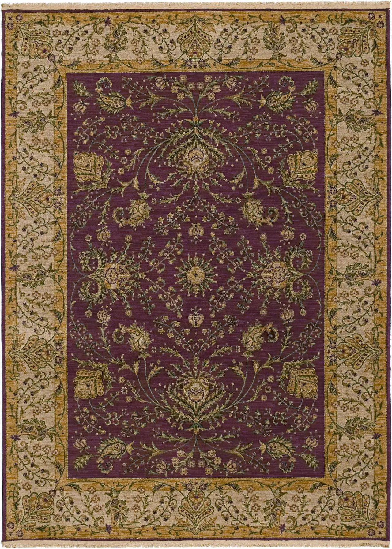 Shaw Living Antiquities Wilmington Area Rug Beige 7'7" x 7'7 ...