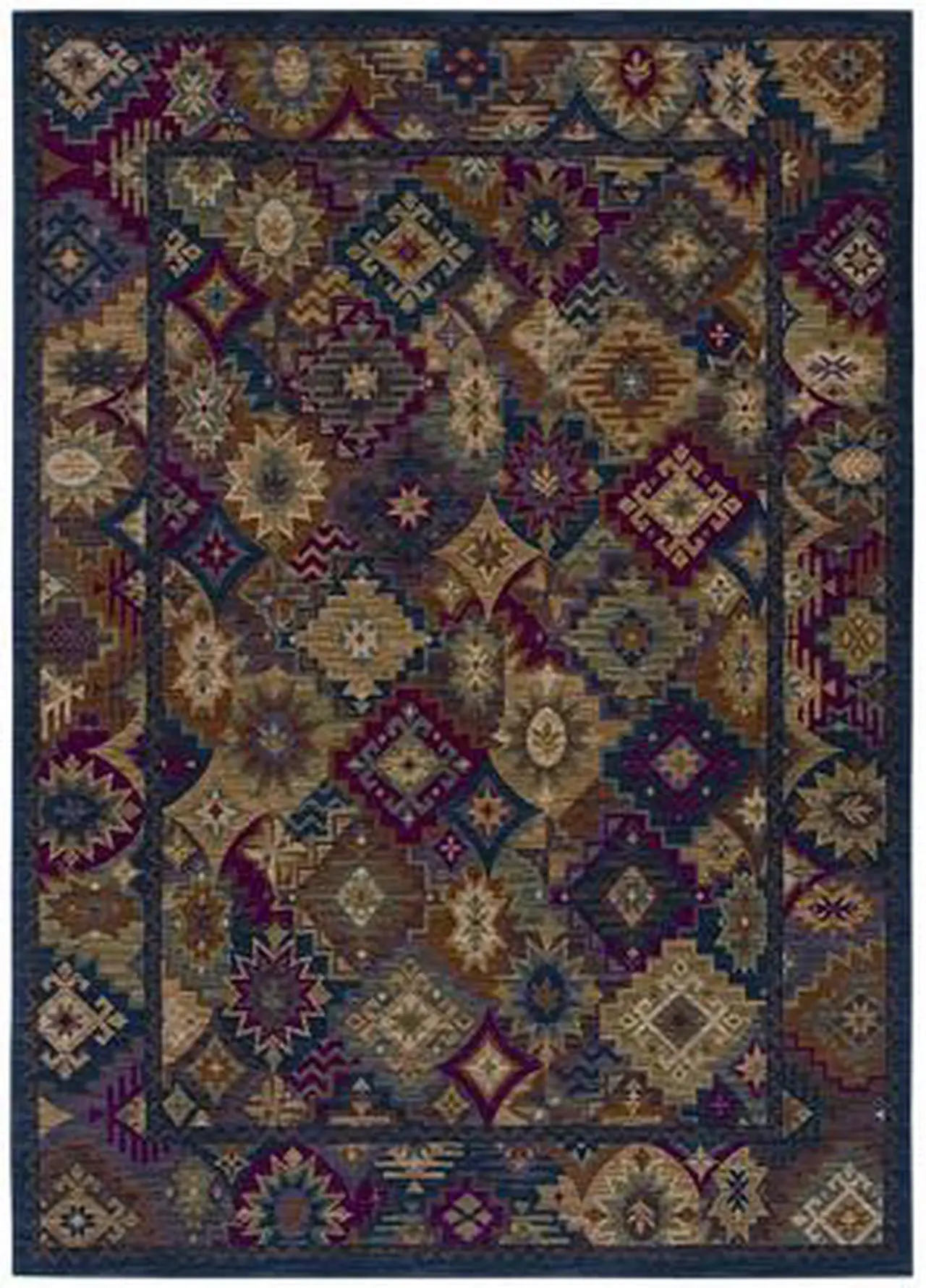 Shaw Living Bob Timberlake Tillery Falls Area Rug Multi 2'6" x 7'9 ...