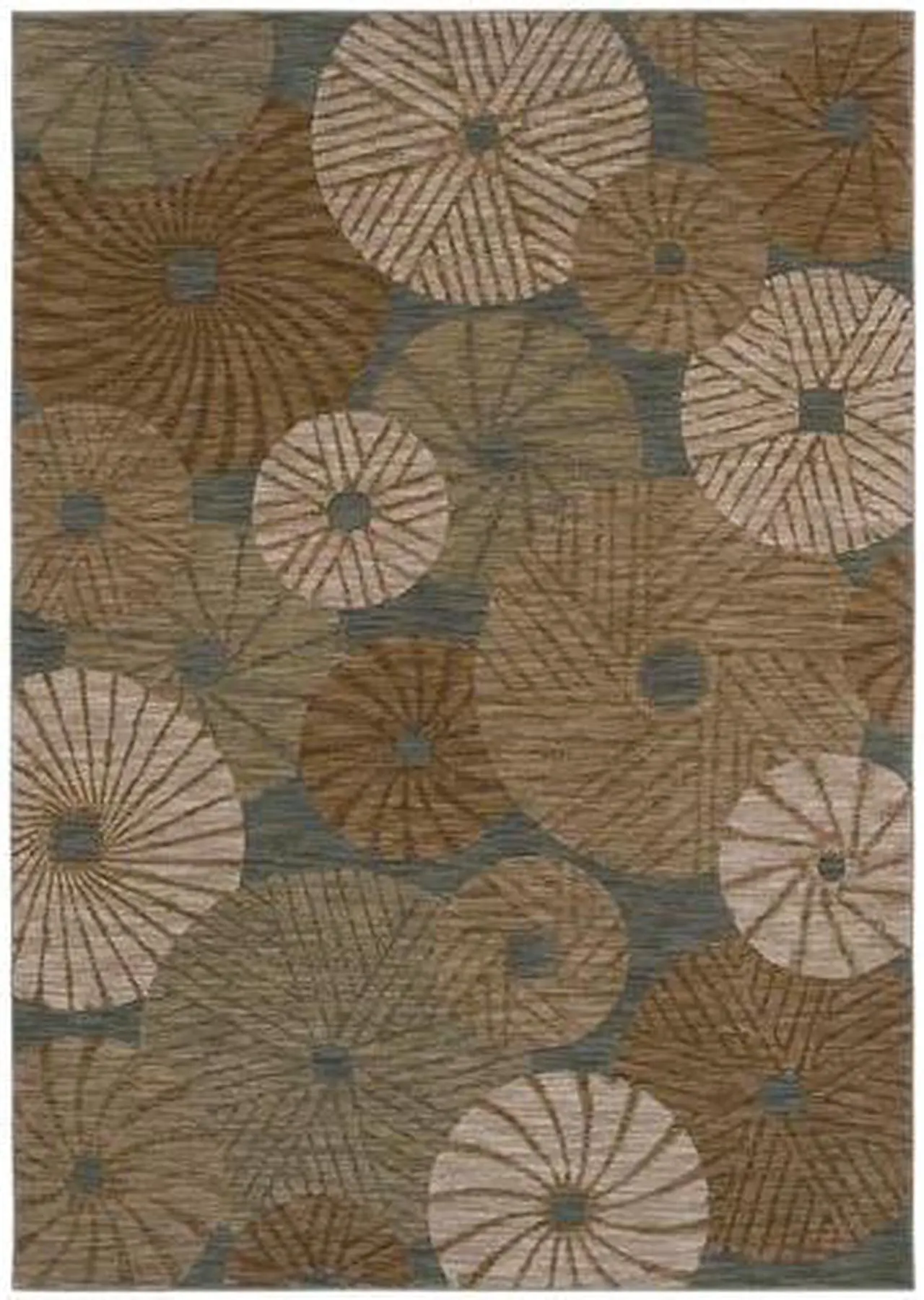 Shaw Living Bob Timberlake Millstone Area Rug Ocean 5'5" x 7'9 ...