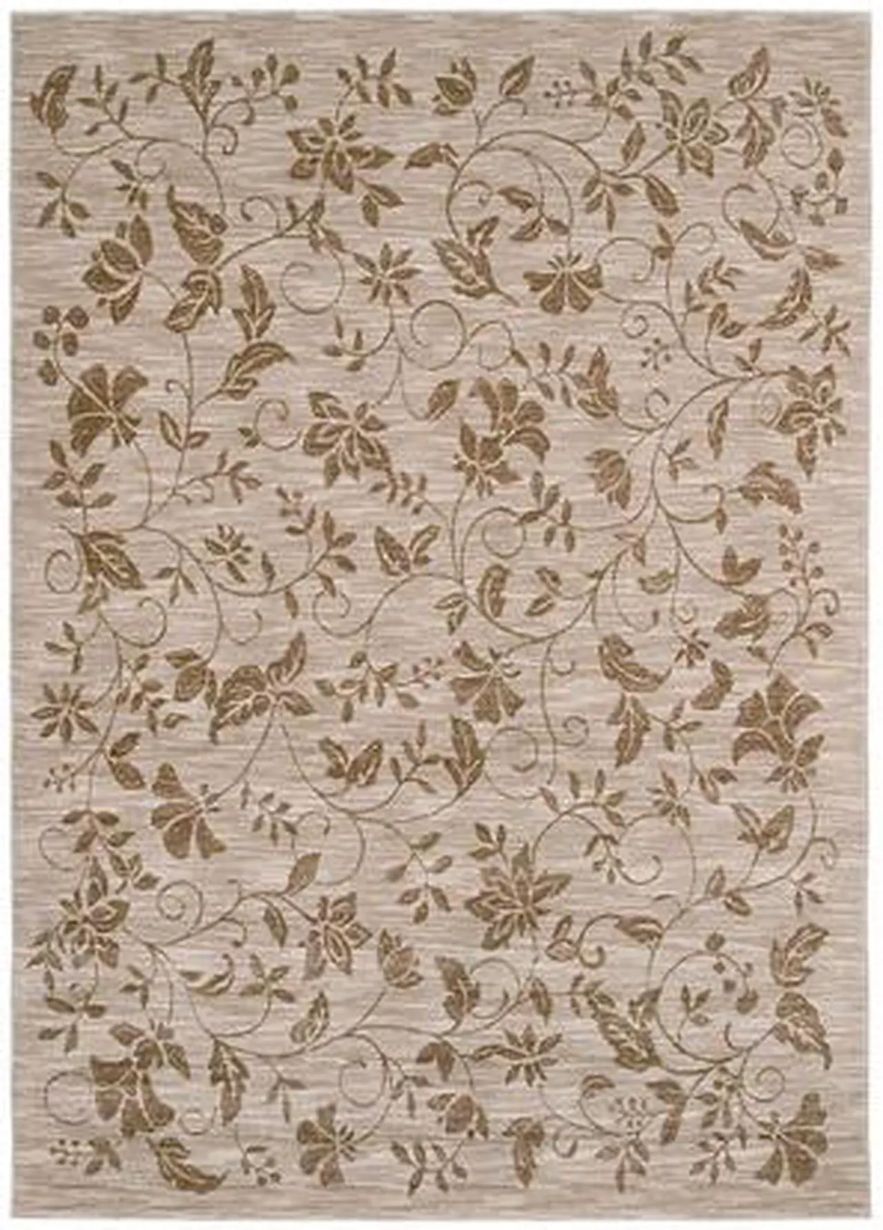 Shaw Living Bob Timberlake Garden Vine Area Rug Ivory 9'6" x 12'10 ...