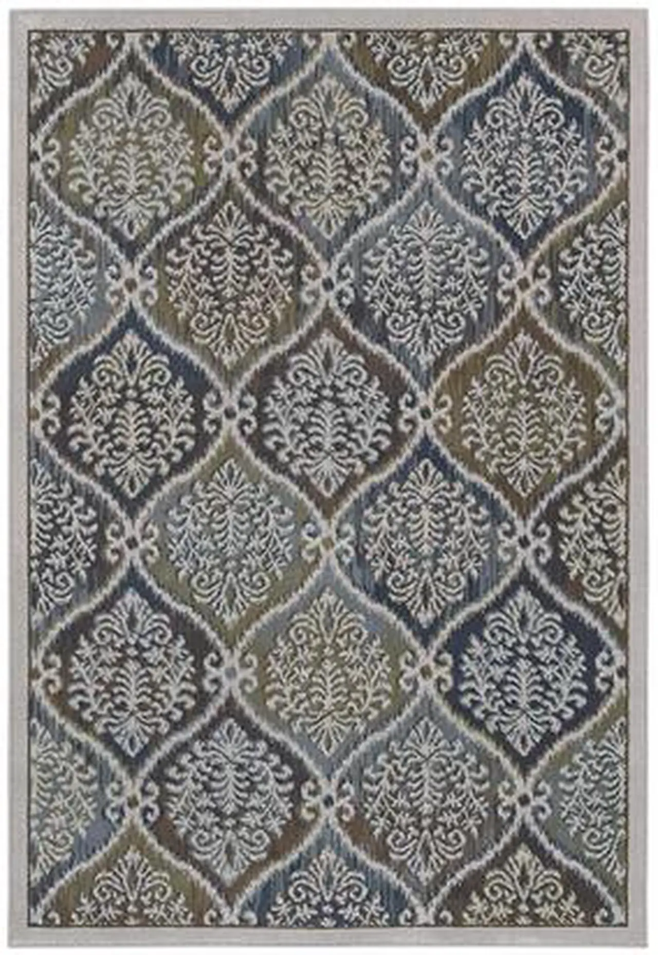 Shaw Living Newport Kate Area Rug Light Multi 1'11" x 7'7" 3VD4508110 ...