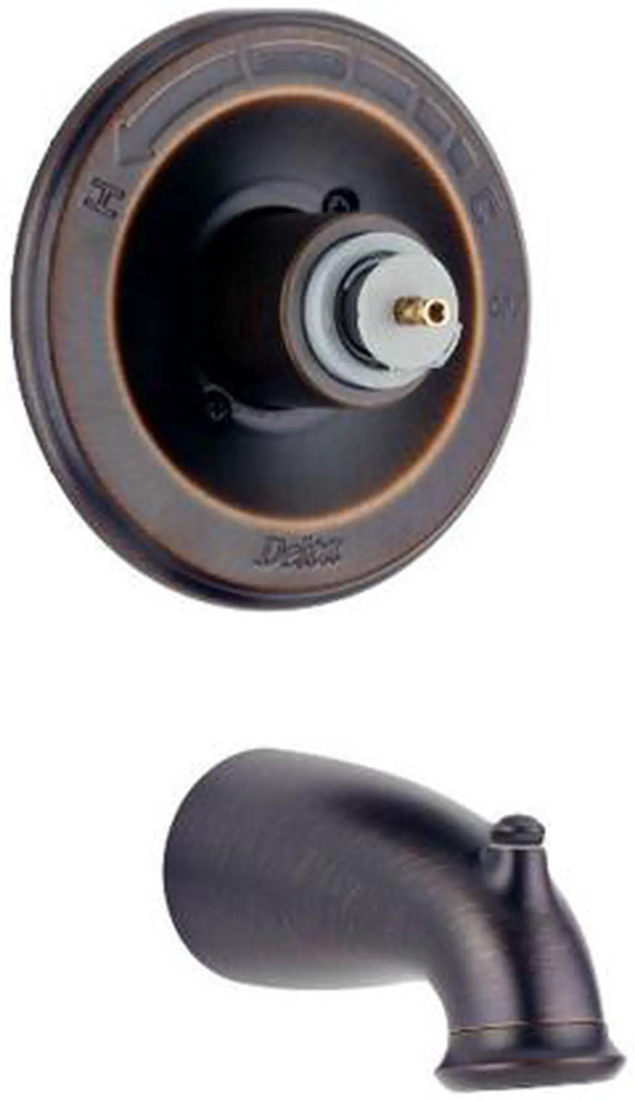 DELTA T14178-RBLHP Leland Monitor 14 Series Tub Trim Only - Less Handle ...