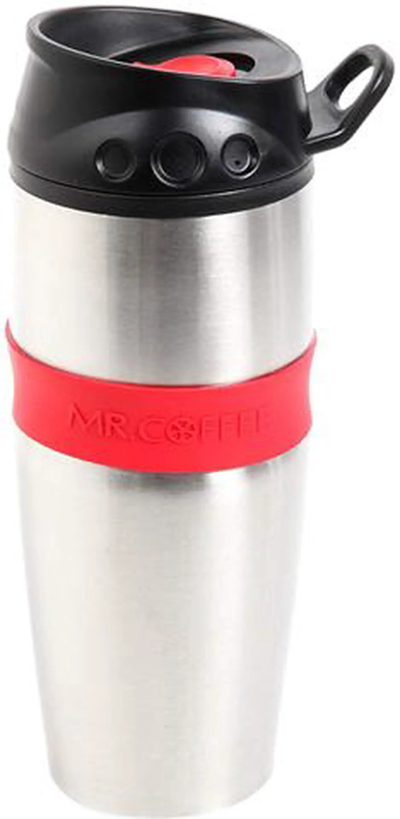 Mr. Coffee Java Supreme Travel Tumbler, 16 oz. Stainless Steel - Newegg.com