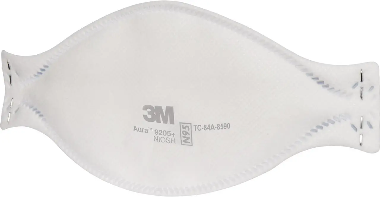 3M Aura N95 Particulate Respirator - White - 10/Pack 9205P10DC - Newegg.com