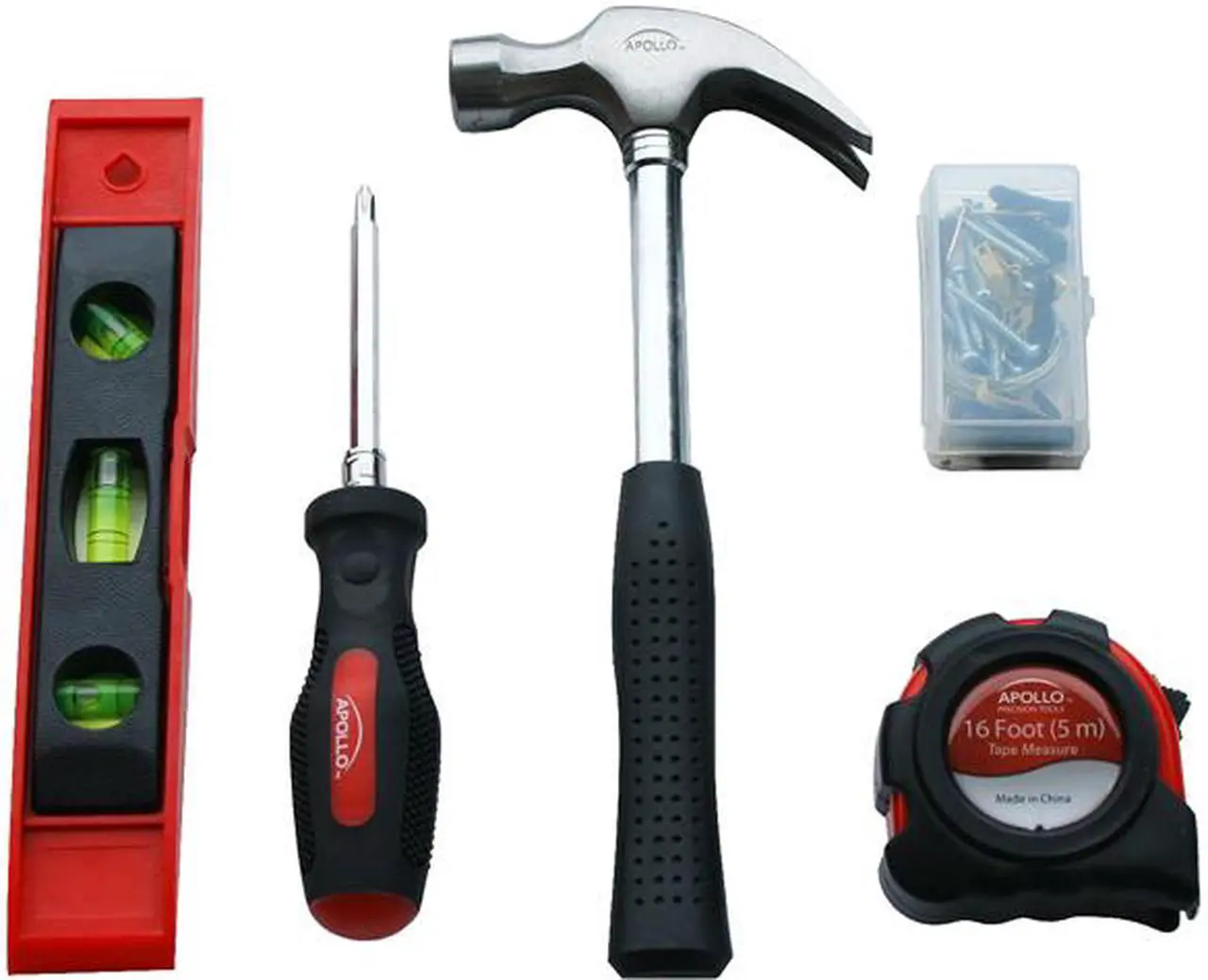 Apollo Tools DT1014 5 Piece Household Tool Kit - Newegg.com